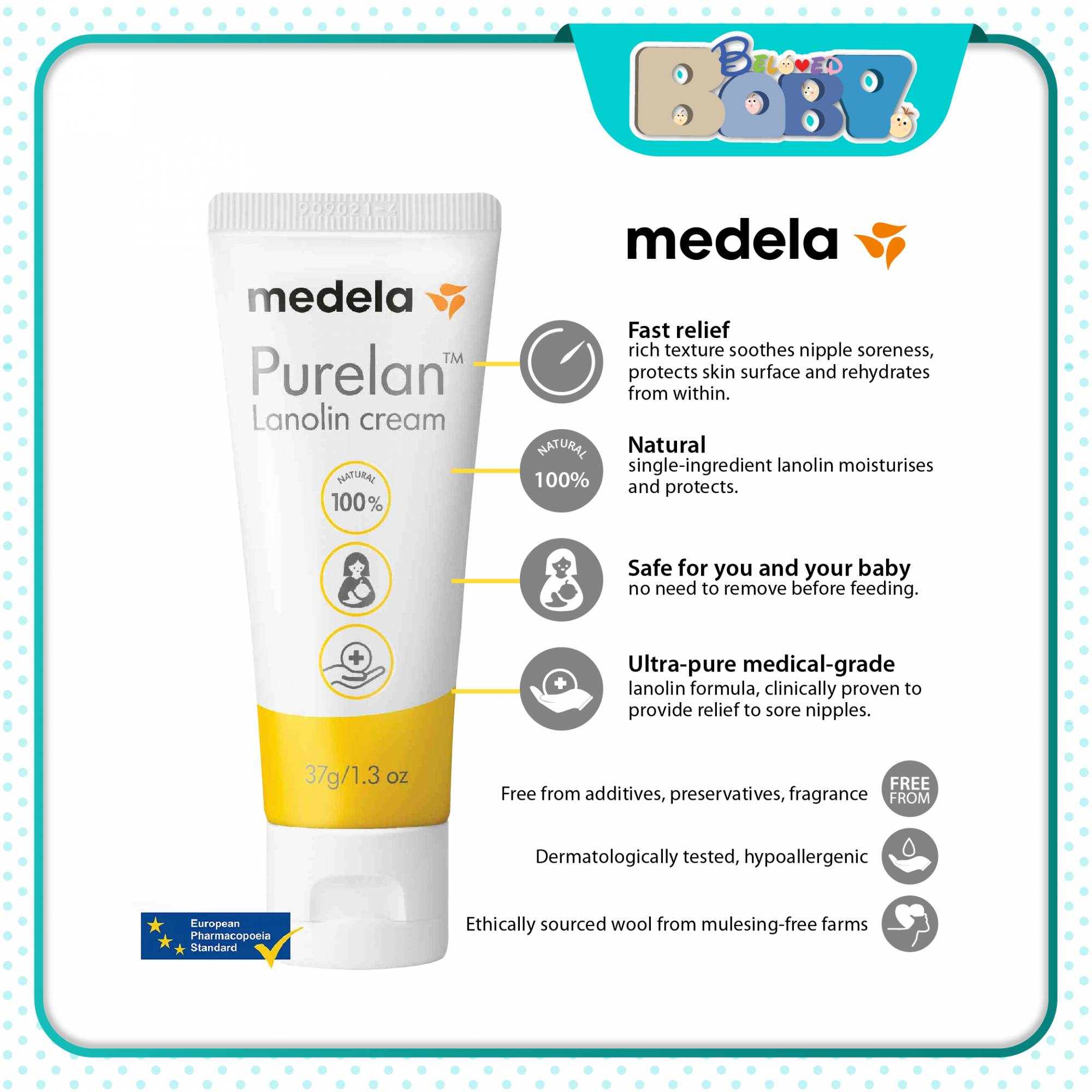 medela cream puting
