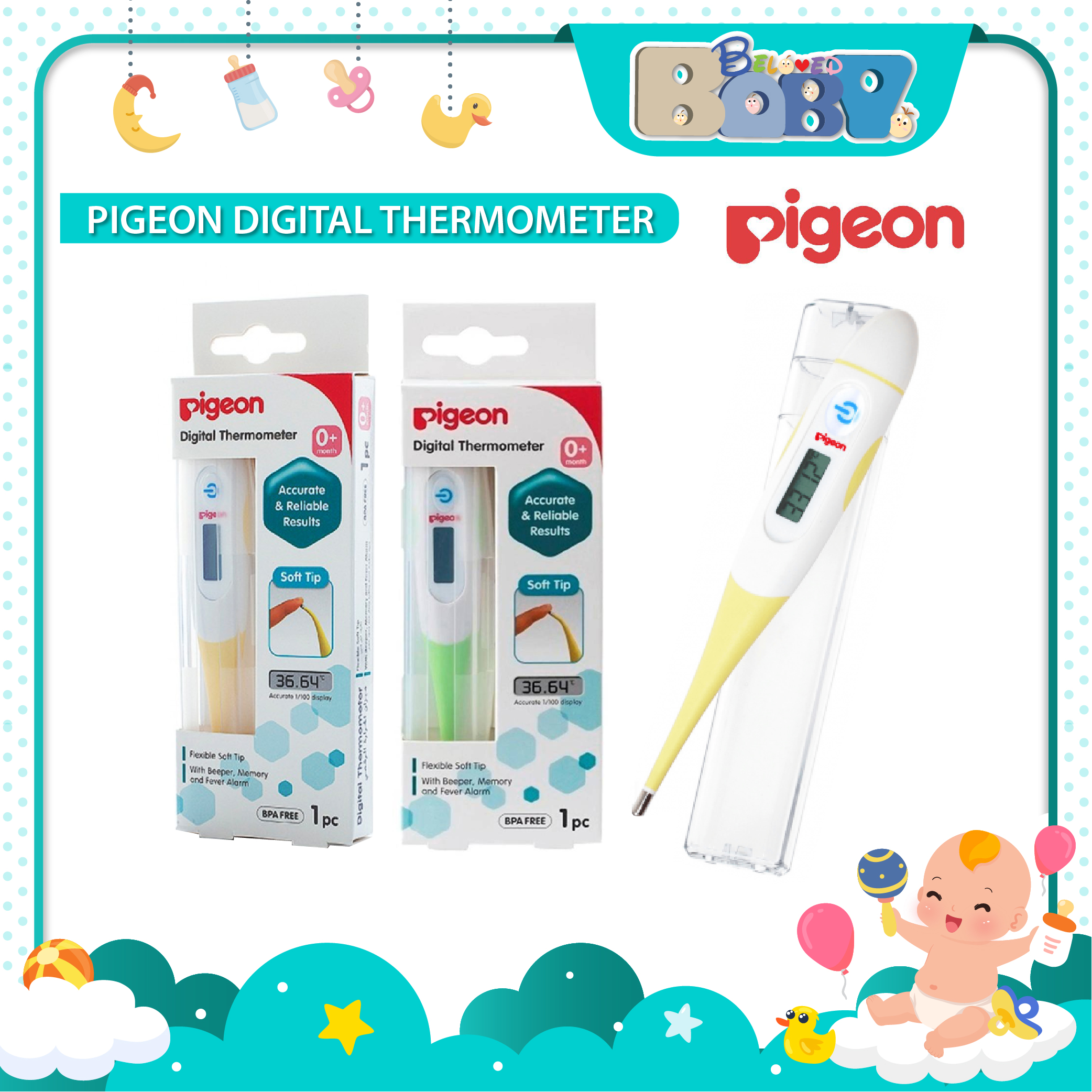 How To Use Pigeon Digital Thermometer at Benjamin Stone-wigg blog